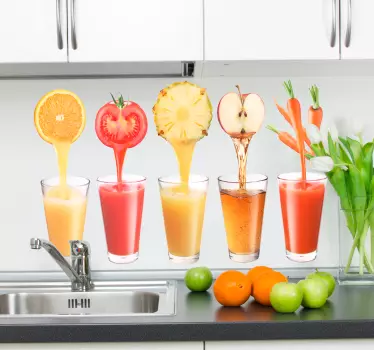 Sticker Getränke, die jeden Durst stillen! - TenStickers